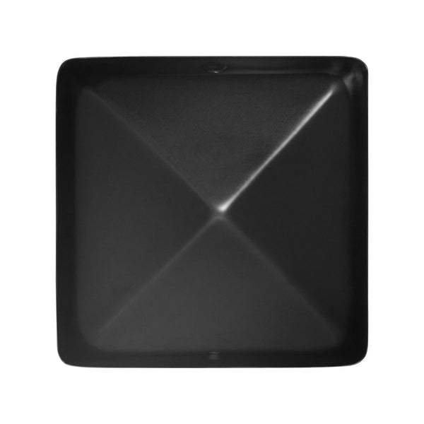 Black Stainless Steel Pyramid Post Cap - 4x4, 4x6, 6x6, 8x8 – Copper ...