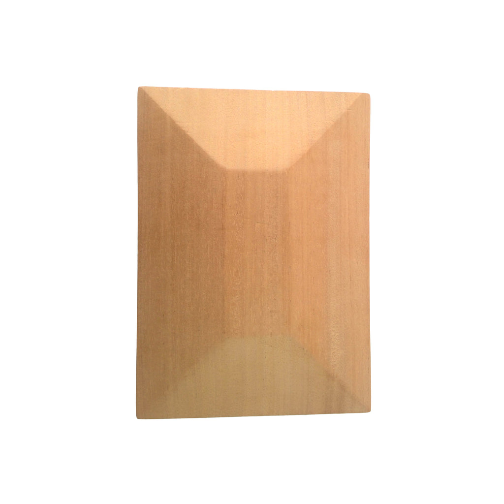 Wood Pyramid Post Caps & Deck Tops - 4x4, 4x6, 5x5, 6x6 | Copper Tops USA